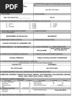 Sample Service Record DepEd | PDF | Government | Business