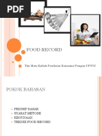 Formulir SQ-FFQ | PDF