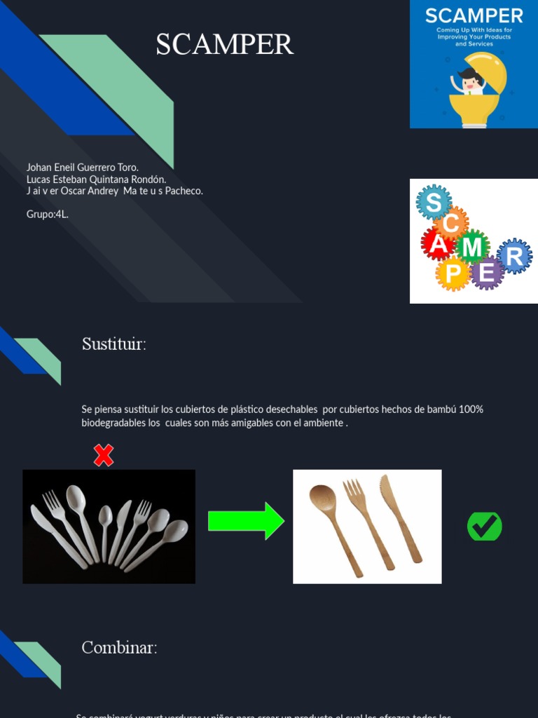 Presentacion Scamper | PDF