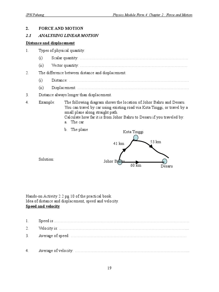 2.1 Analysing Linear Motion | PDF | Gravity | Acceleration