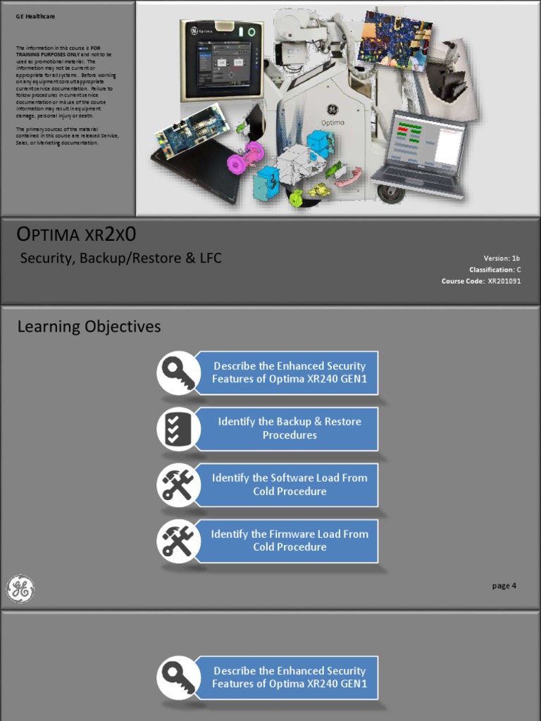 Optima XR240 Backup & Restore Guide | PDF | Usb Flash Drive | Booting