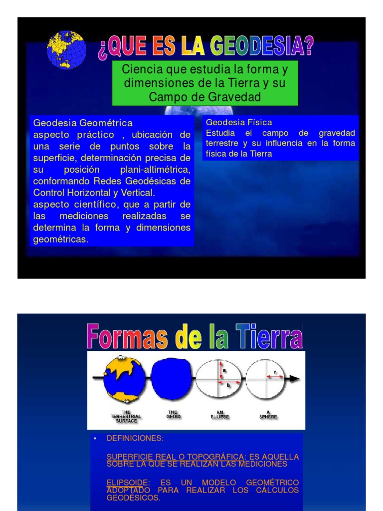 Geodesia Geometrica Ii-2018 Mod | PDF | Geodesia | Observación científica