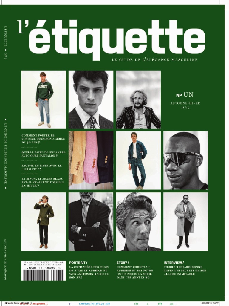 Letiquette 001 | PDF