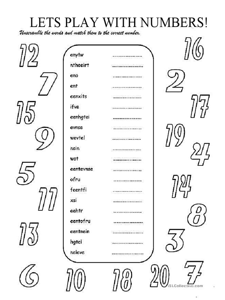 Lets Play With Numbers! | PDF