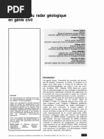 Radar Geologique | PDF | Radar | Permittivité