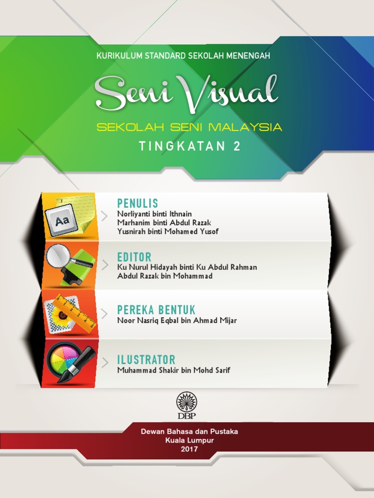 Buku Teks Digital SSeM - Seni Visual Tingkatan 2 | PDF