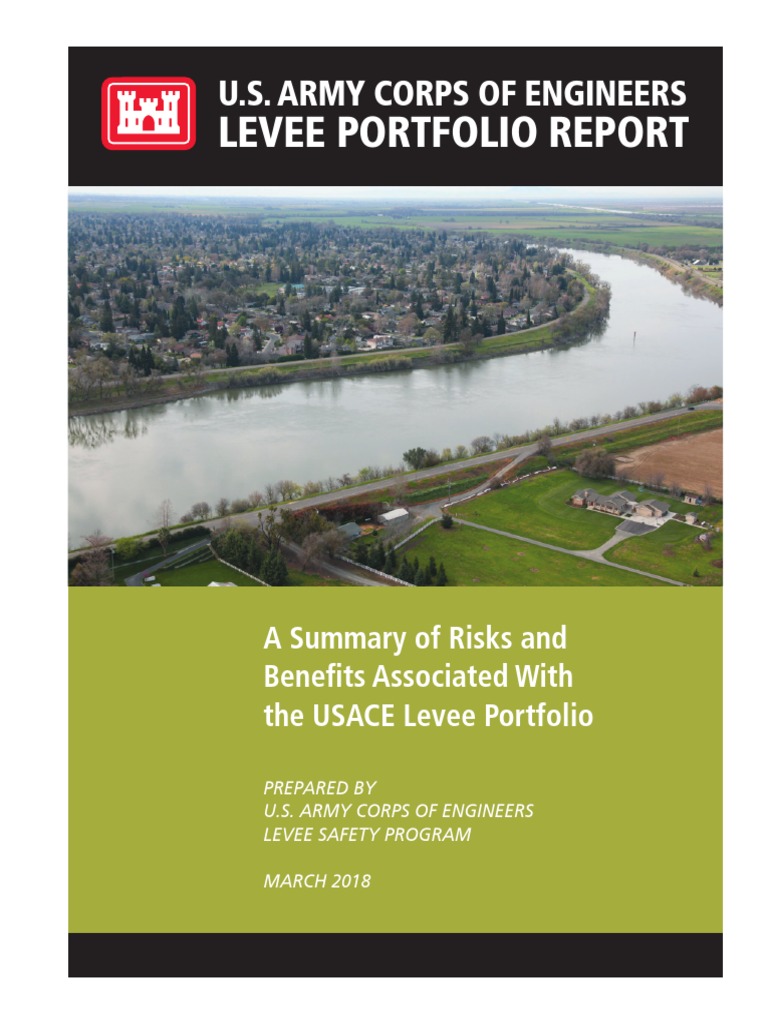 Levee Portfolio Report: U.S. Army Corps of Engineers | PDF | United ...