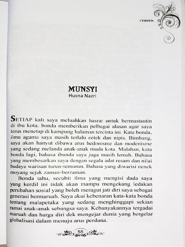 Cerpen Munsyi | PDF