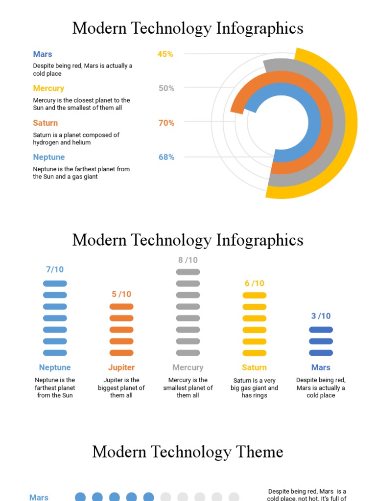 Chart Modern SLide Theme | PDF