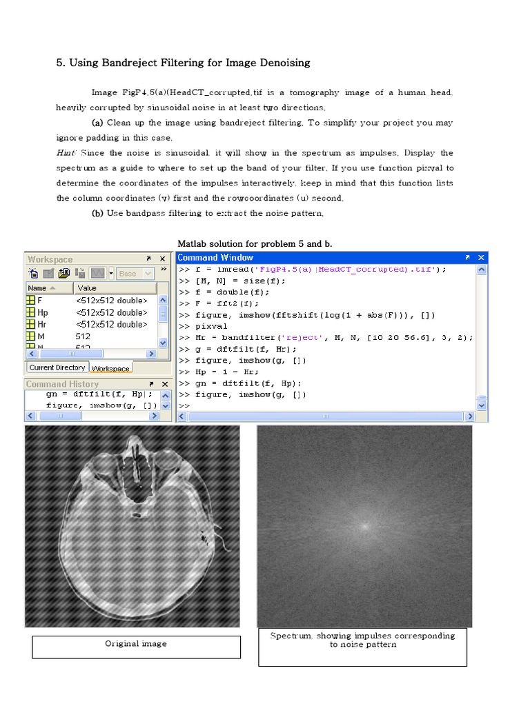 Digital Image Processing Assign6 | PDF