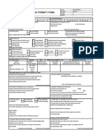 Permit To Work: Surat Izin Kerja | PDF | Hazards | Safety