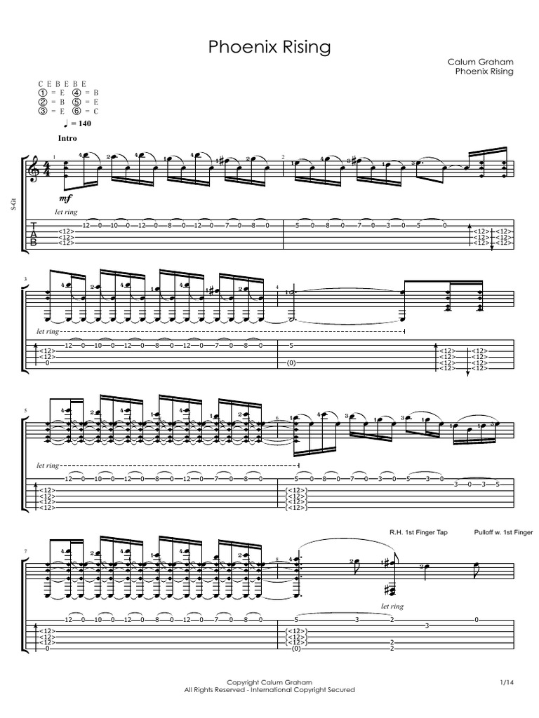 Phoenix Guitar Chords