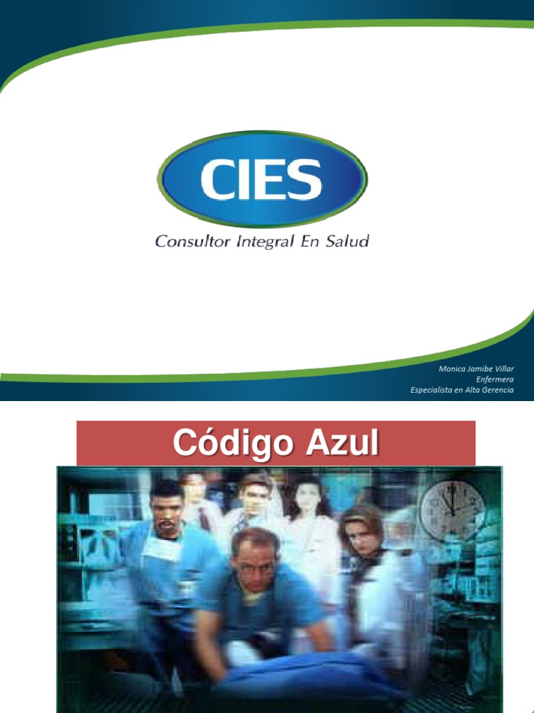 Codigo Azul | PDF | Reanimación cardiopulmonar | Especialidades Medicas