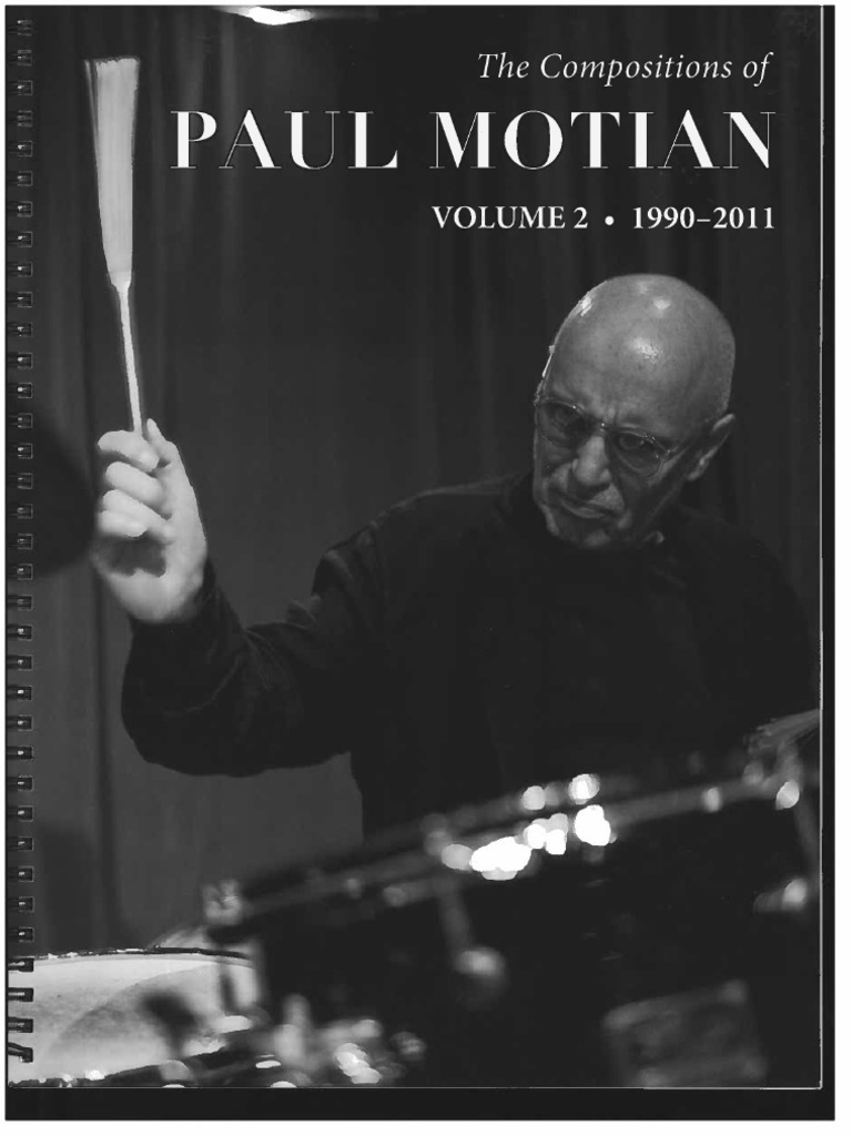 Paul Motian Vol.2 | PDF | Musicians | American Musicians