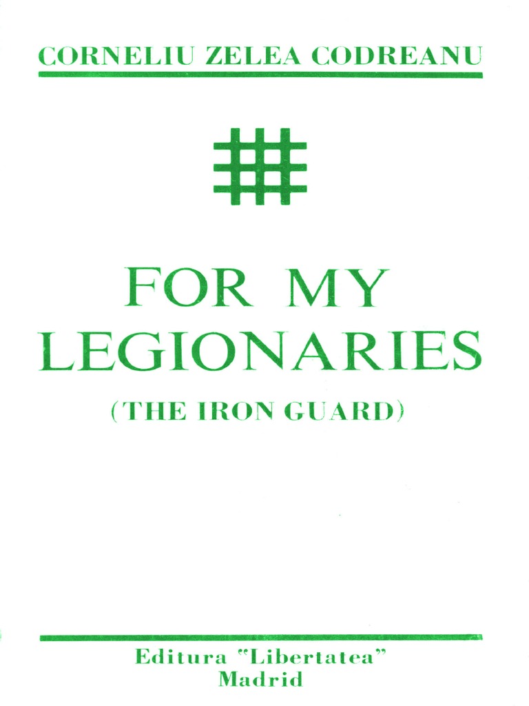 BOOK - CZC - For - My - Legionaries - 1936 | PDF | Romania