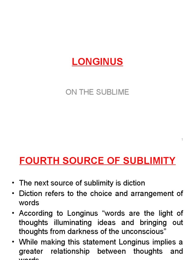 Longinus - Part 3 | Download Free PDF | Poetry