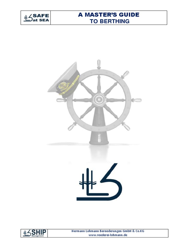A Master's Guide To Berthing | PDF | Anchor | Rudder