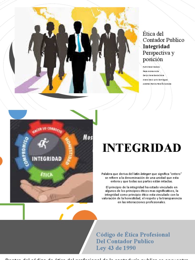 Presentacion Integridad Contador Publico Grupo 11 | PDF | Crecimiento personal y profesional