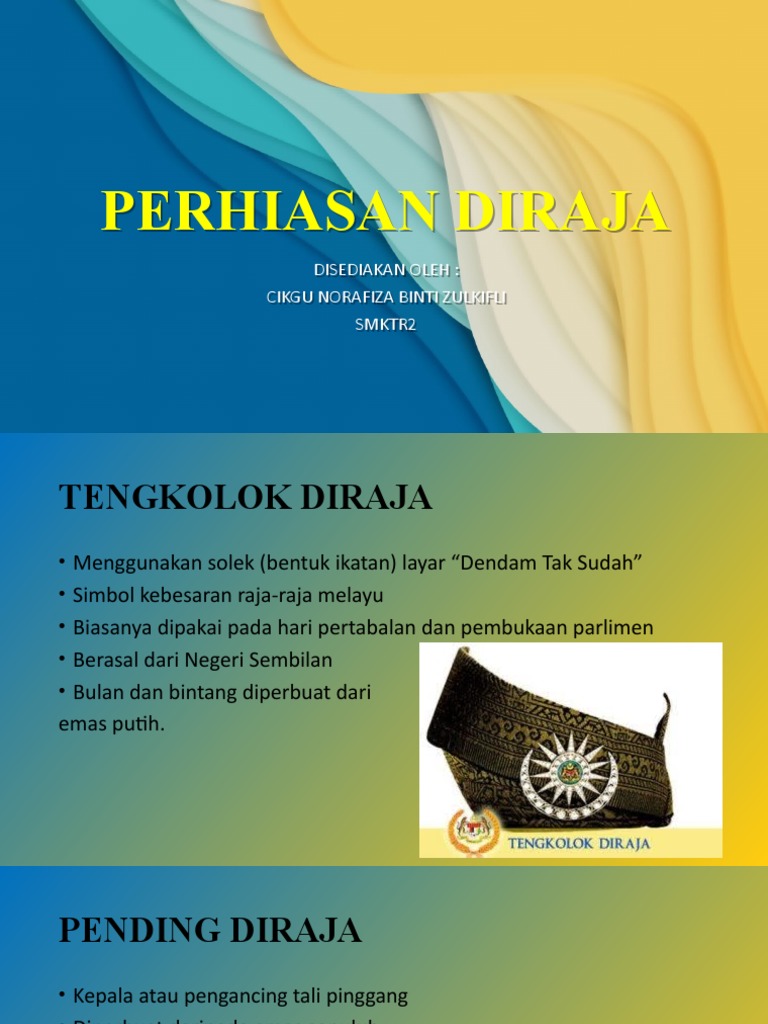 Tajuk 1 - Perhiasan Diraja | PDF