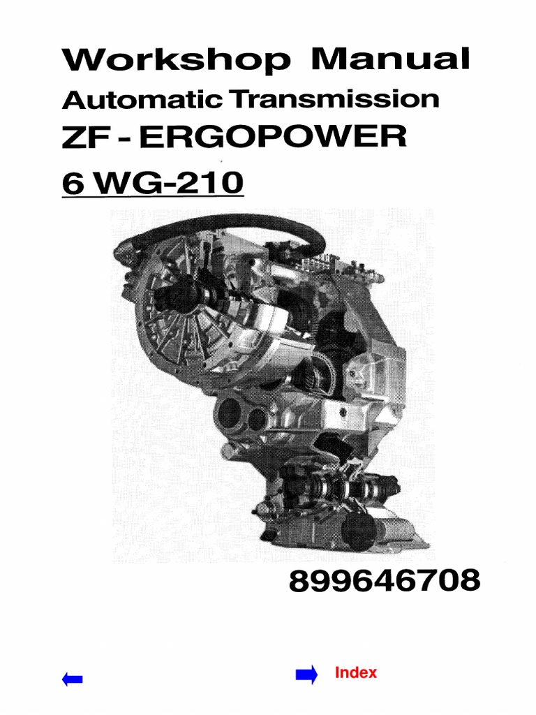 Service Manual ZF 6WG210 | PDF