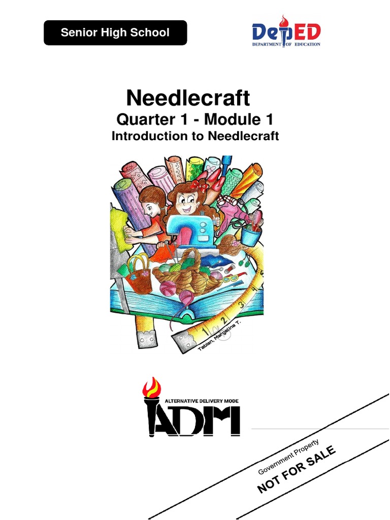 HE SeniorHigh Q1 Needlecraft Version1 | PDF | Embroidery | Knitting