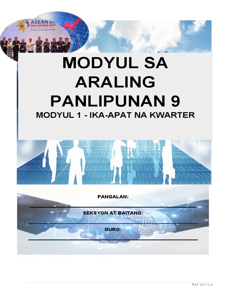 Module 1 - Ap9 - Fourth Quarter | PDF