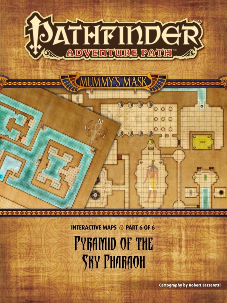 06 Pyramid of The Sky Pharaoh Maps | PDF