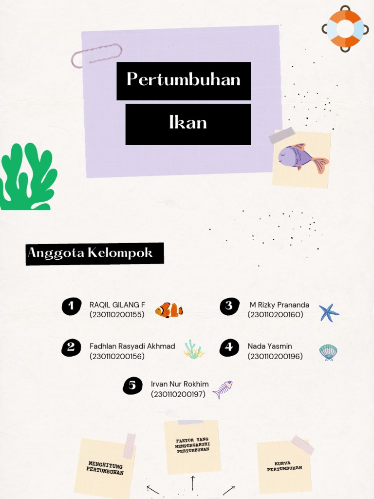 Pertumbuhan Ikan | PDF