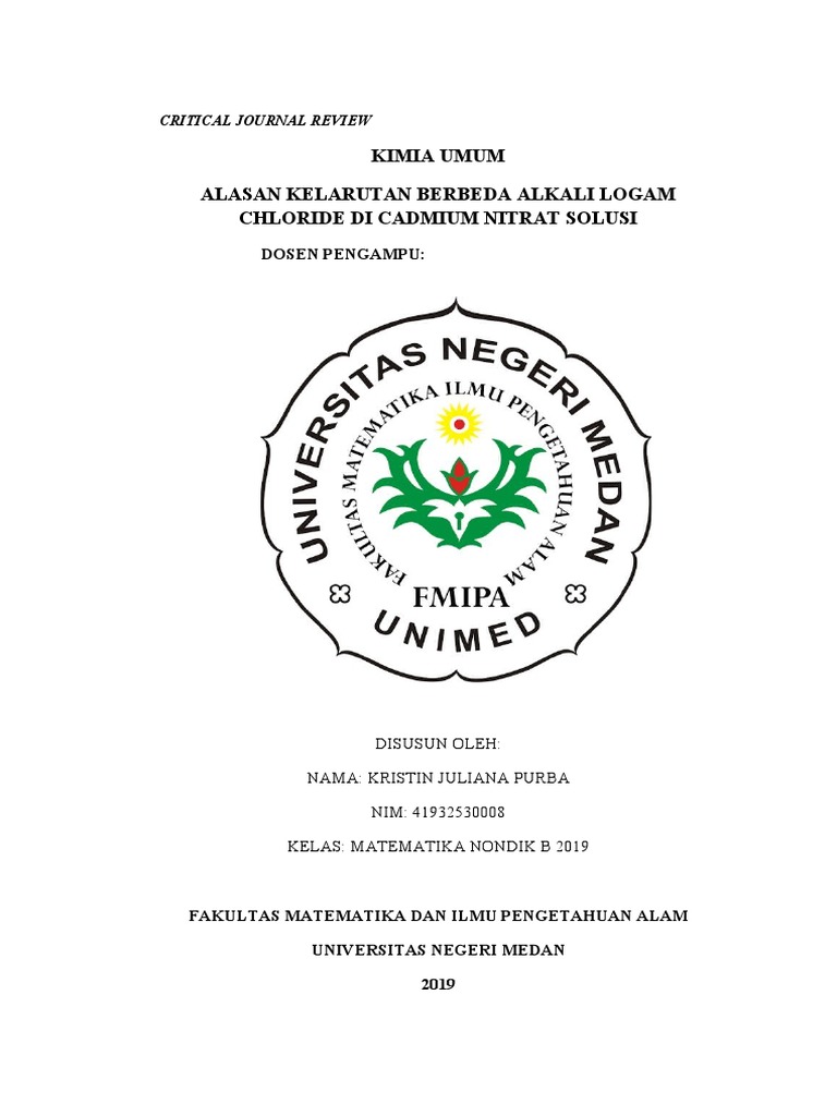 Critical Journal Review | PDF