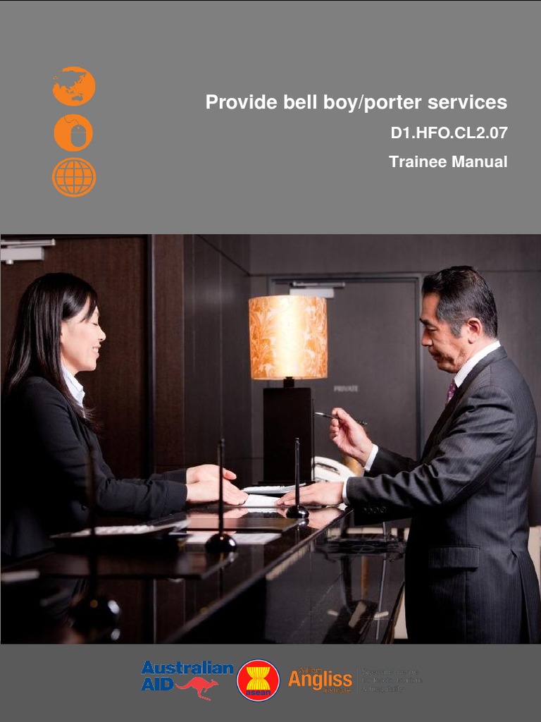 TM Provide Bell Boy-Porter Services Final | PDF | Etiquette ...