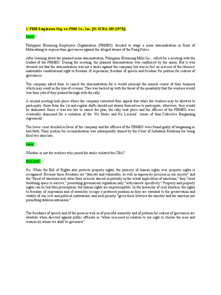 Bill of Rights Cases | Descargar gratis PDF | Social Institutions ...
