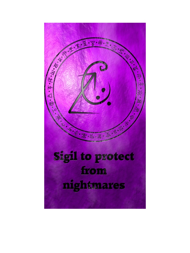 Sigil To Protect From Nightmares | PDF