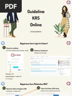 Panduan Pengisian KRS ITBU Virtual | PDF | Karier & Perkembangan