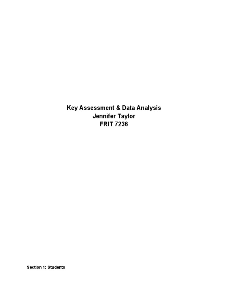 Final Draft Ka 2 Taylor Data Analysis Paper | PDF | Europe Travel | Italy