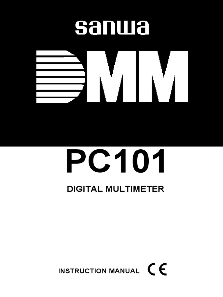 HDSD Dong Ho Van Nang Dien Tu SANWA PC101 | PDF