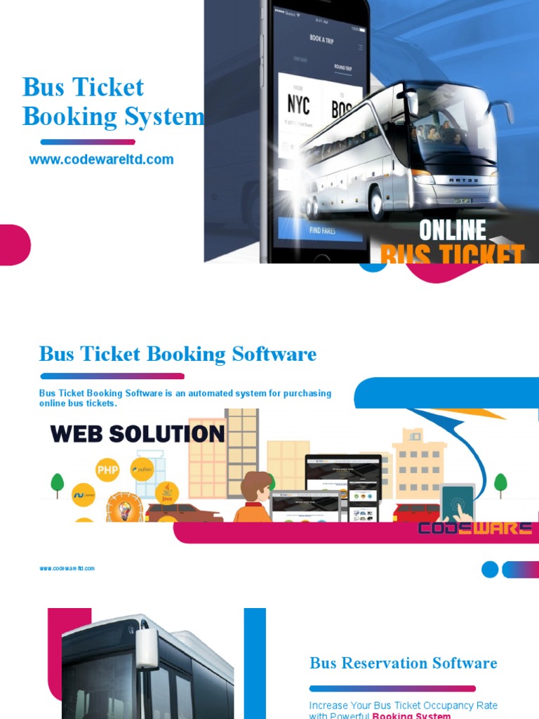 Bus Ticket Booking System | PDF | Computers | Technology & Engineering