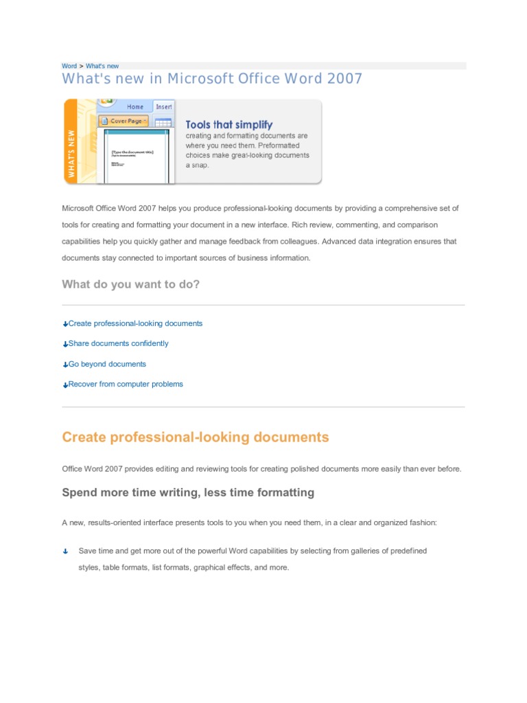 Create Professional-Looking Documents Share Documents Confidently Go ...