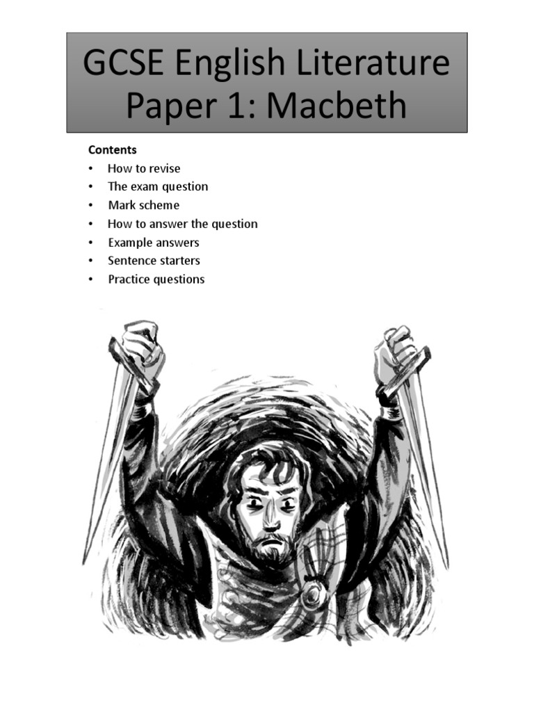 GCSE English Literature Paper 1: Macbeth | PDF | Macbeth | Narrative