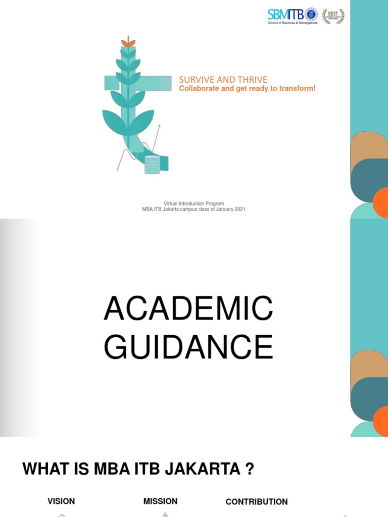 Academic Guidance 2021 | Download Free PDF | Master Of Business ...