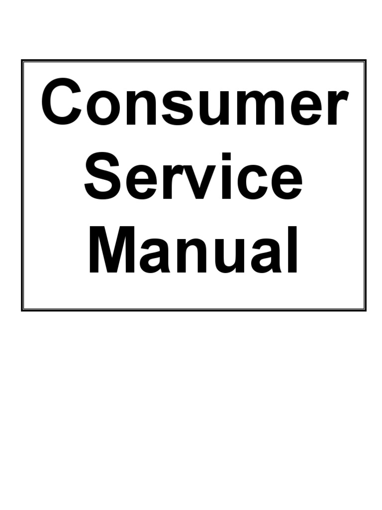 Customer Service Manual (Complete With Annex) | PDF | Electric Power ...