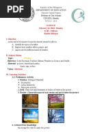 Detailed Lesson Plan Science 3 | PDF | Sky | Weather