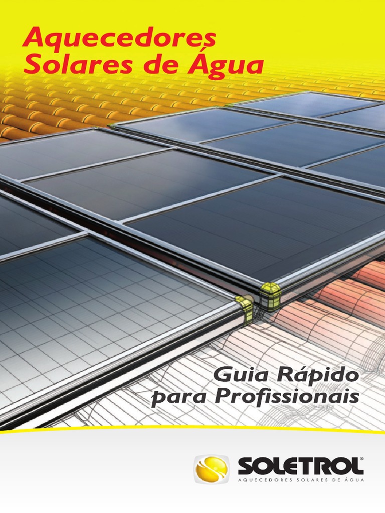 Guia - Aquecedores Solares de Água Soletrol | PDF | Chuveiro | Energia solar