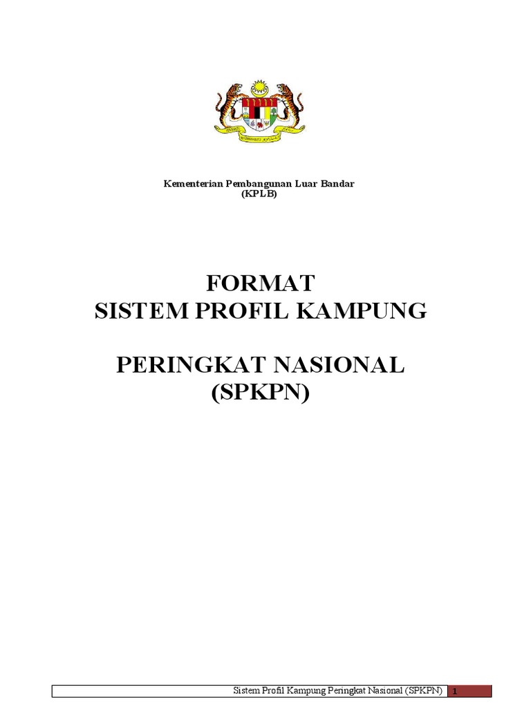 Profile Kampung | PDF