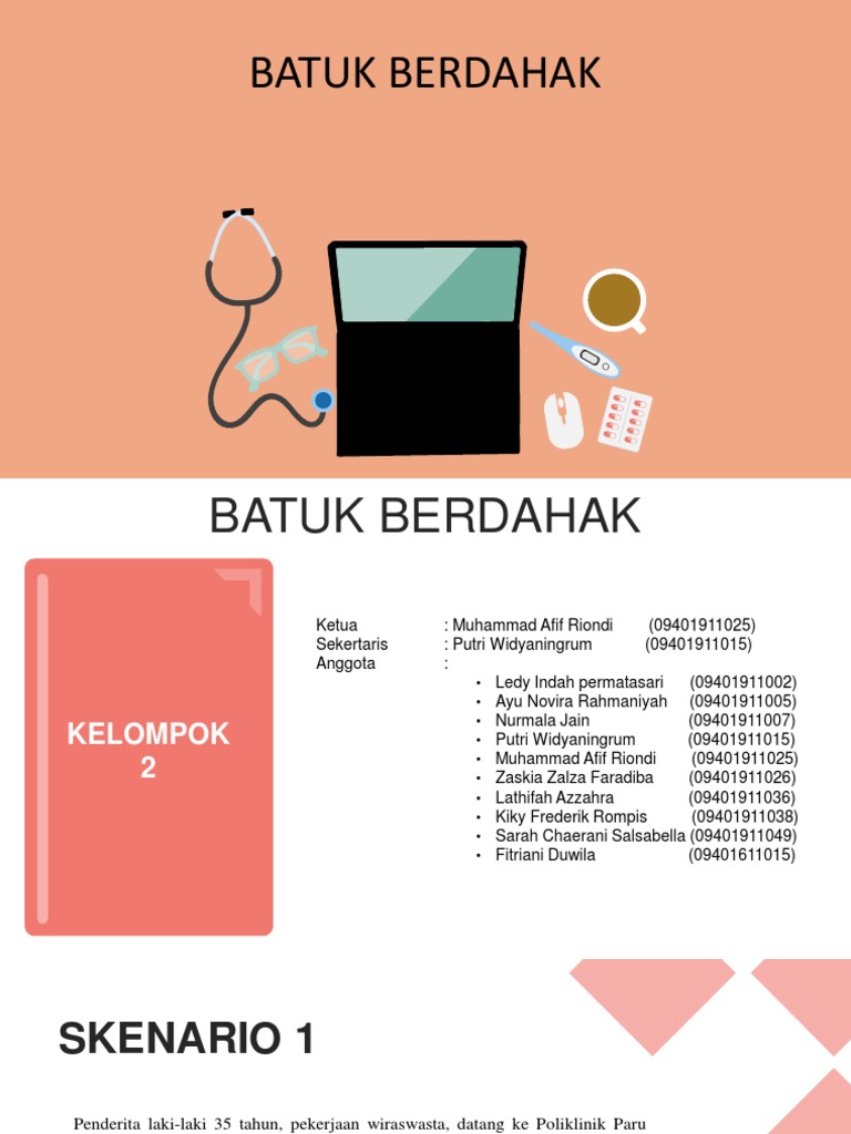 Tatalaksana Batuk Berdahak pada Pasien | PDF