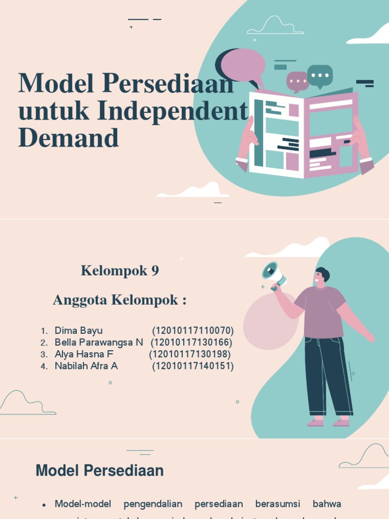 Model Persediaan Untuk Independent Demand | PDF