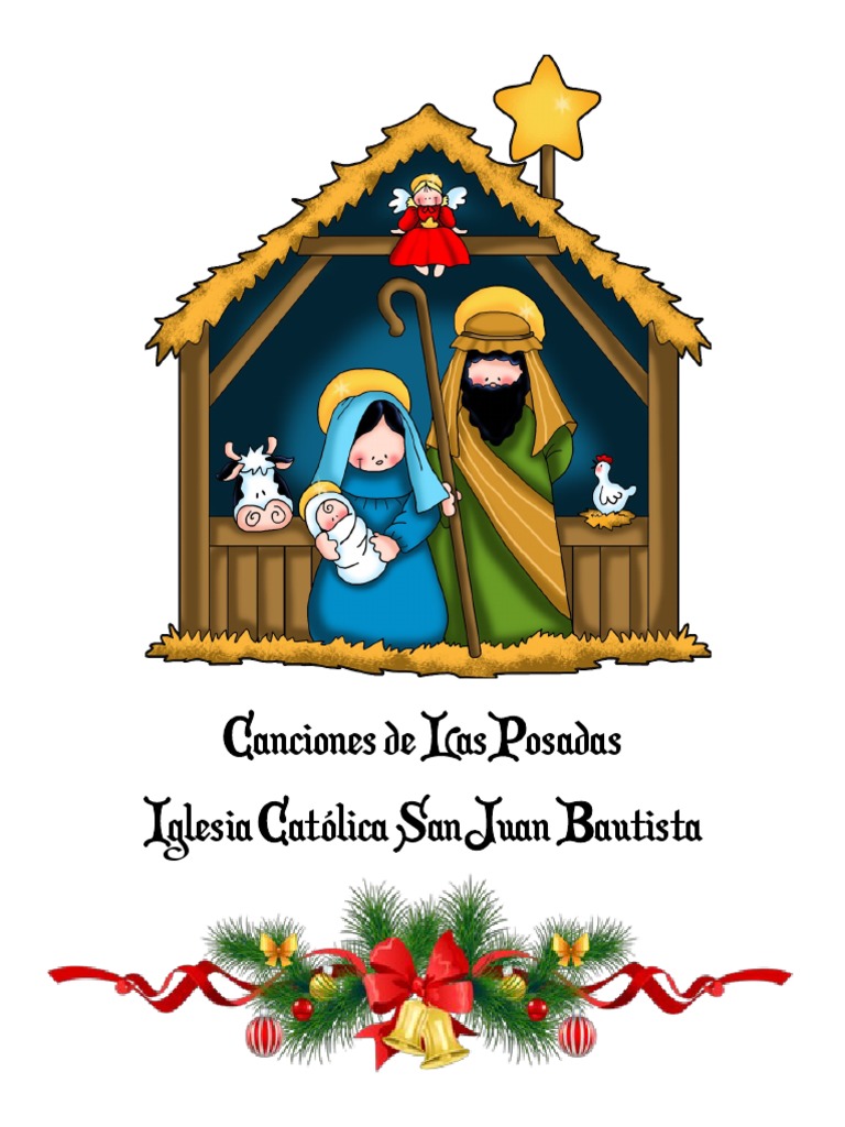 Las Posadas Villancicos | PDF | San José | María, madre de Jesús