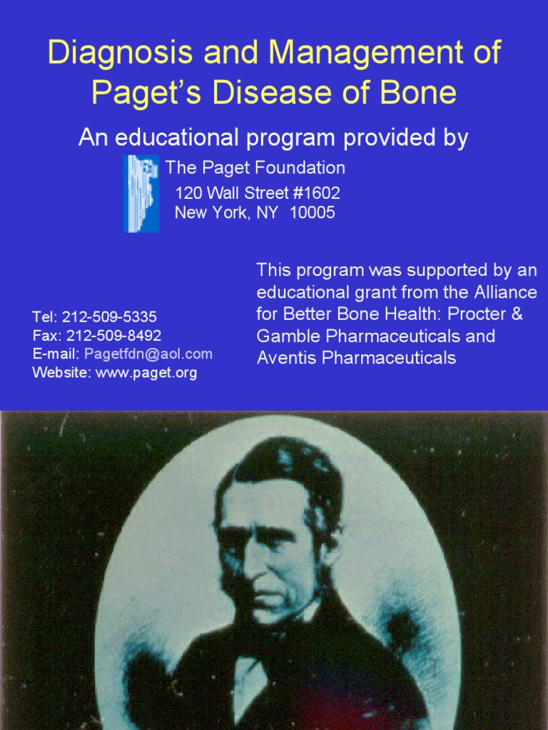 Diagnosis and Management of Paget's Disease of Bone: An Educational ...