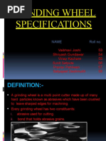 Grinding Wheel Specifications Overview | PDF | Abrasive | Grinding ...