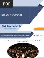 Steam Blowing Procedure | PDF | Boiler | Steam