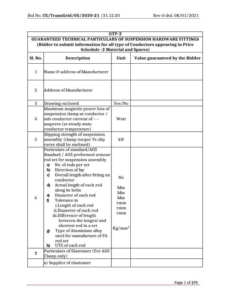 GTP Format | PDF | Electrical Resistivity And Conductivity ...